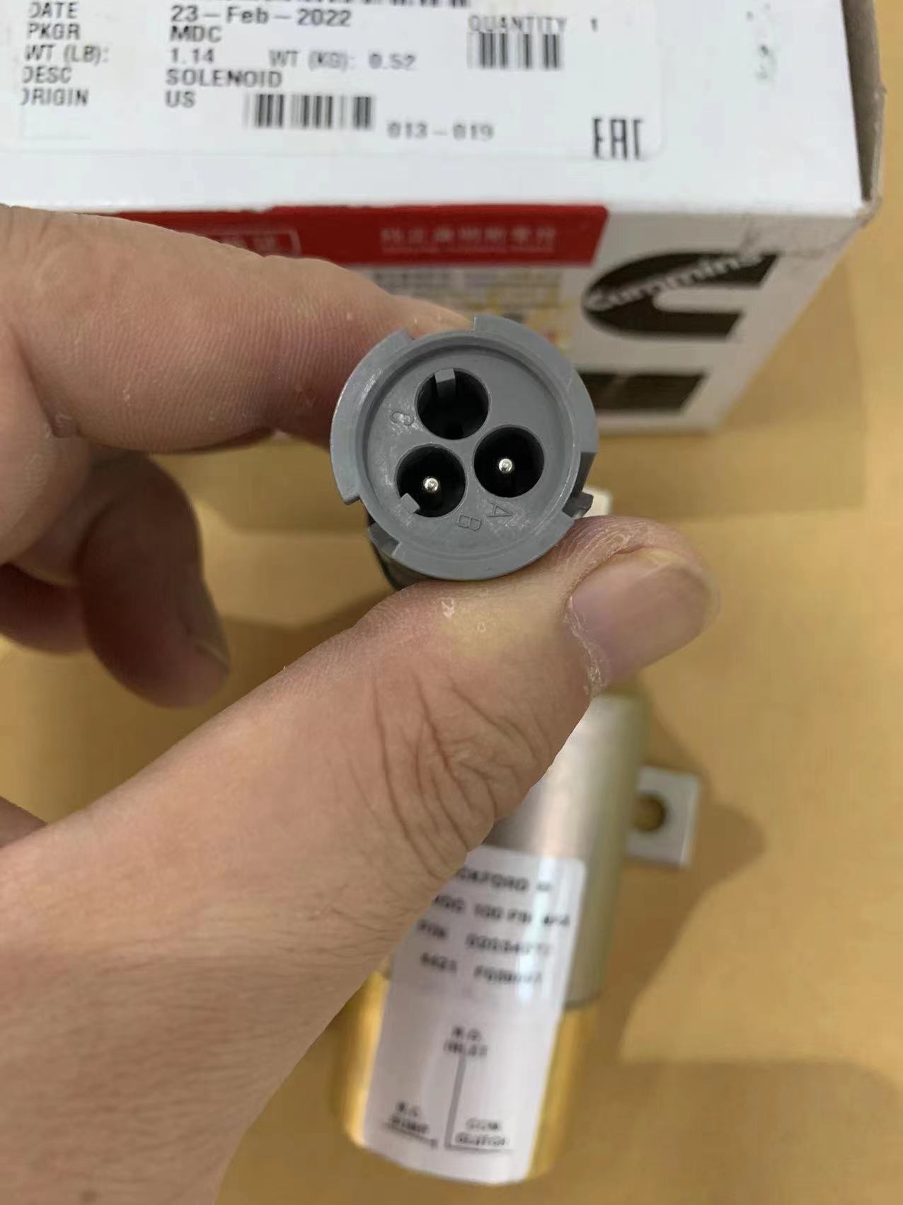 Wholesale Cummins Engine Part Solenoid 3626874 for Cummins G50/K50 ...